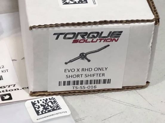 Evo X short shifter (Torque Solution), Car Accessories, Accessories on ...