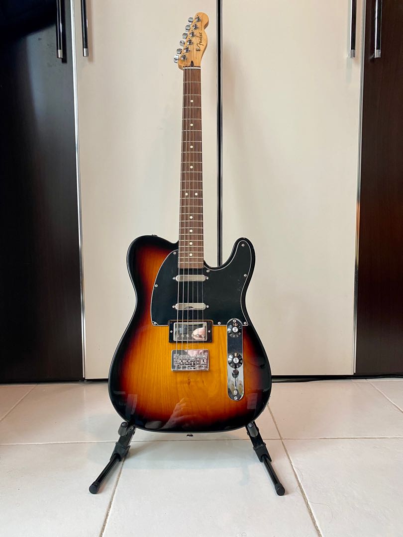 Fender Telecaster- Baritone, Hobbies & Toys, Music & Media, Musical ...
