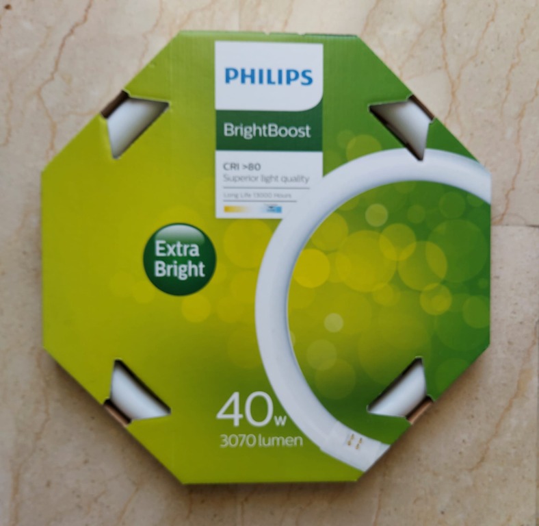 Light fluorescent circular tube 40W Philips TL-E 40W865, Furniture ...