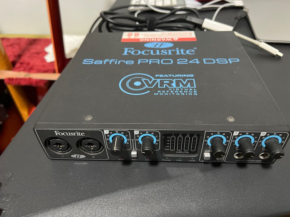 Focusrite Saffire Pro 24 DSP, Hobbies & Toys, Music & Media, Music ...