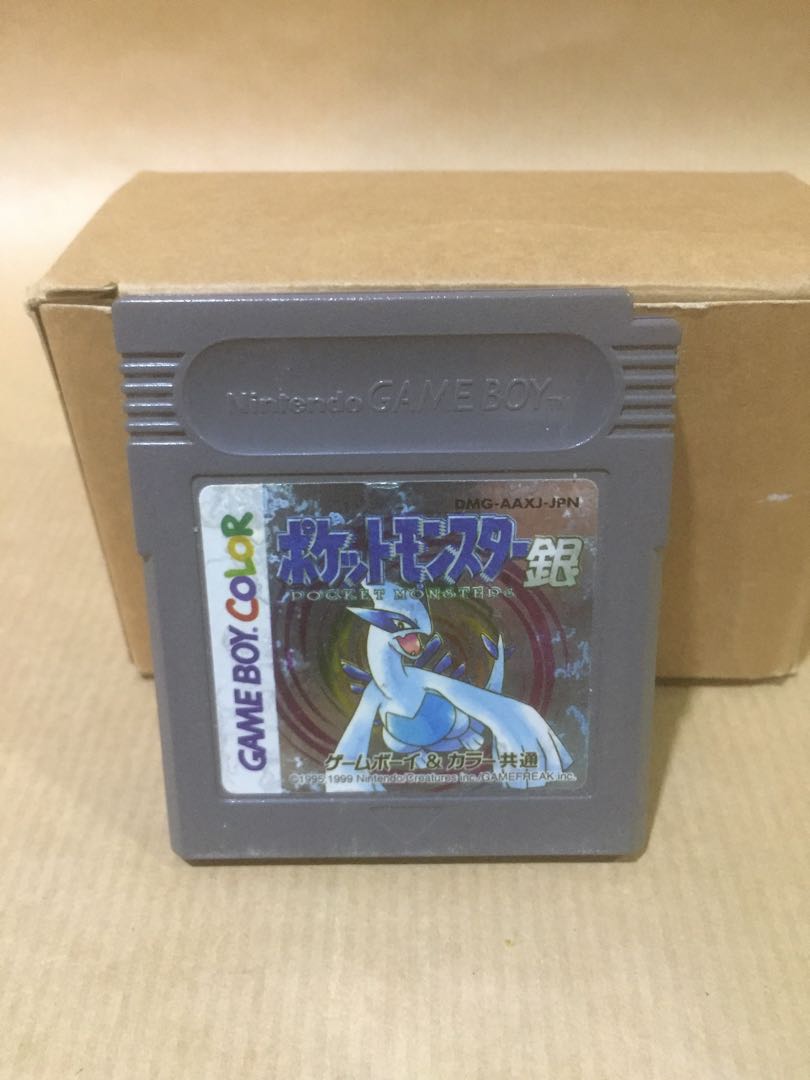 Gameboy Colour Pokemon Silver, Video Gaming, Video Games, Nintendo on ...
