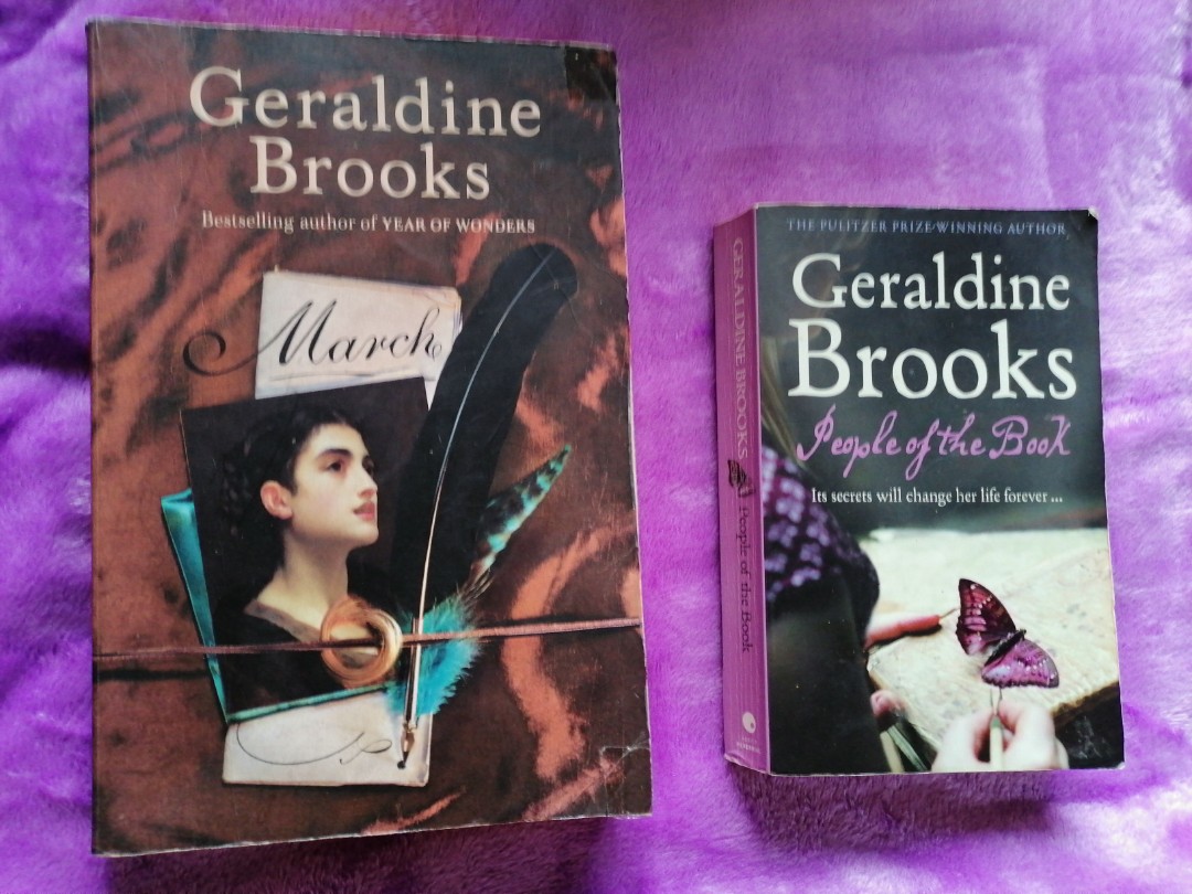 Geraldine brooks March people of the book, Hobbies & Toys, Books ...