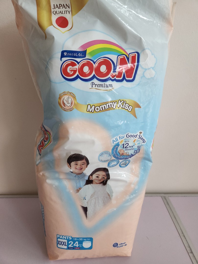 Goon premium Diaper XXXL, Babies & Kids, Bathing & Changing, Diapers ...