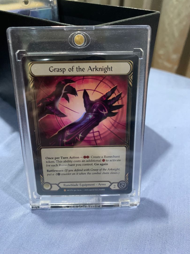 Grasp of the Arknight RF Flesh and Blood, Hobbies & Toys, Toys & Games ...