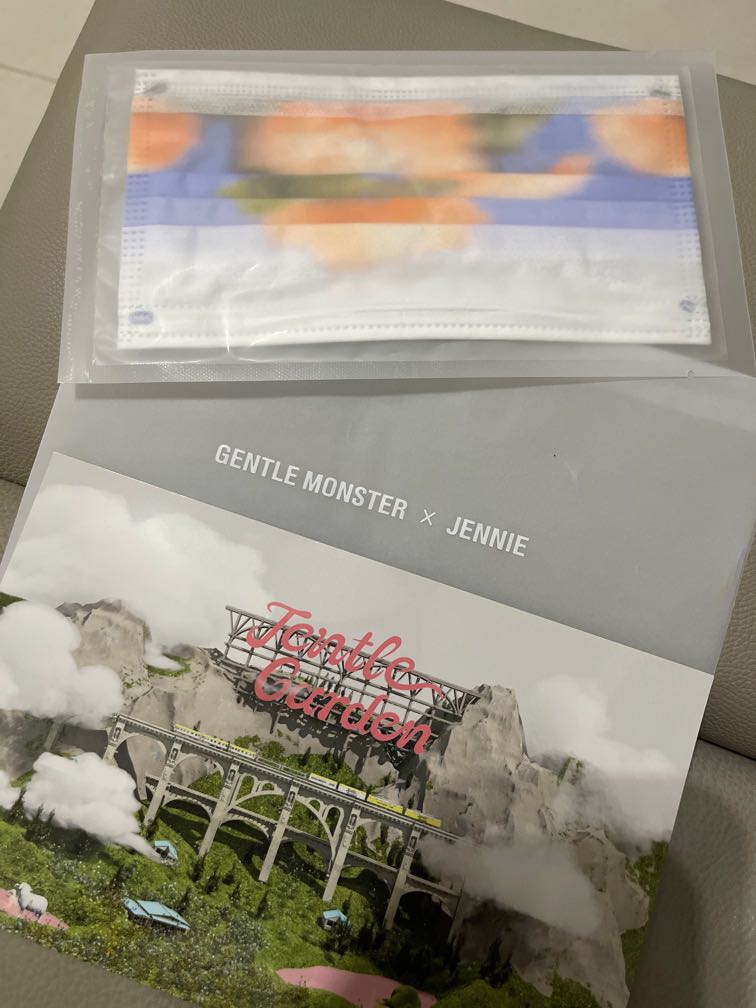 Gentle monster X Jennie mask, Health & Nutrition, Face Masks & Face ...