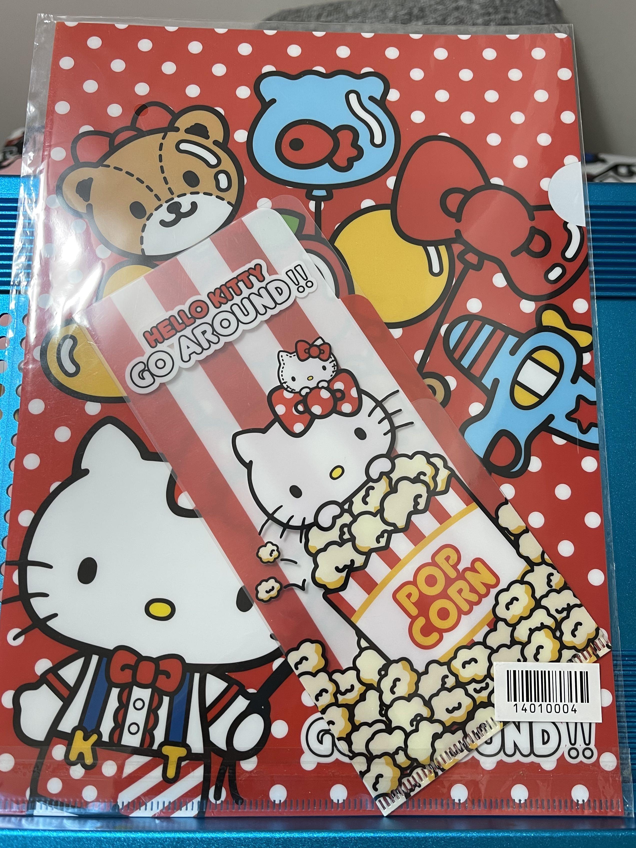 絕版Hello kitty 全新File 文件套 2個, 興趣及遊戲, 手作＆自家設計, 文具 - Carousell