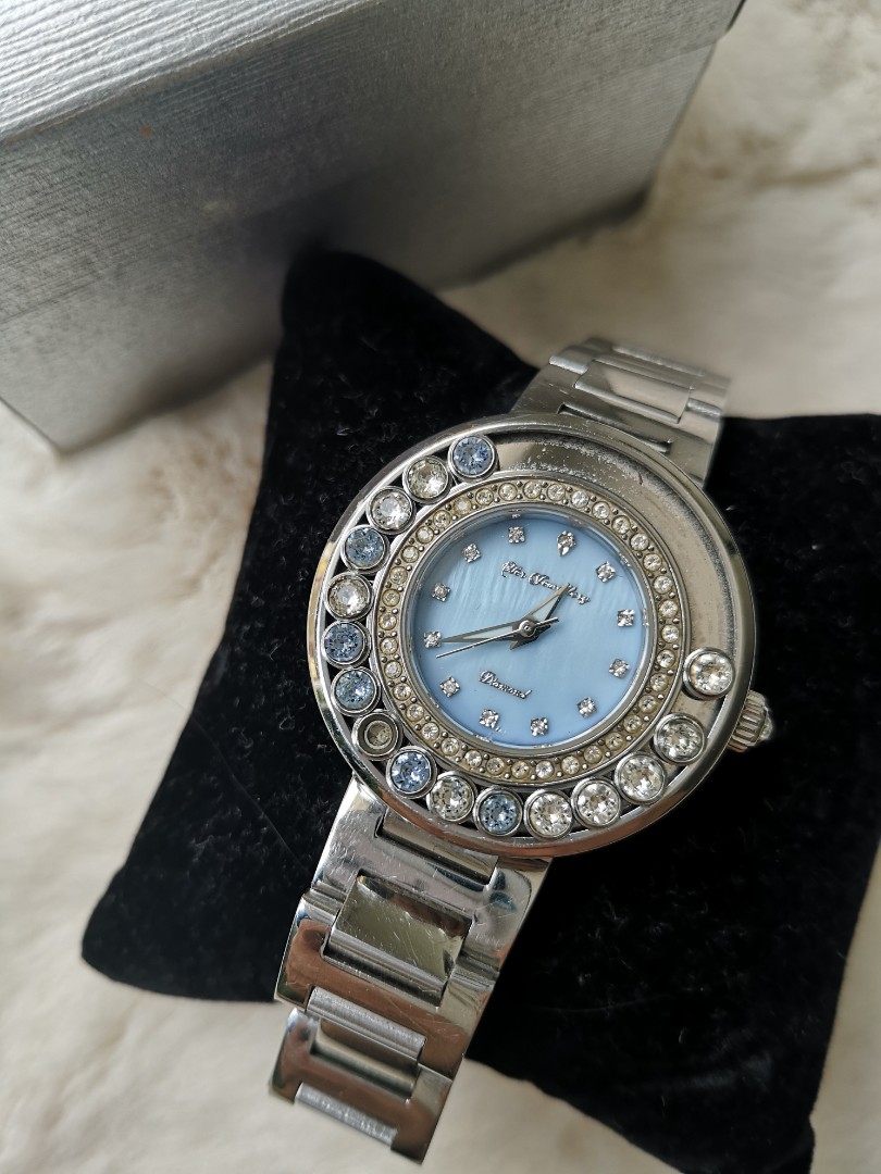 Swarovski Crystal Watch with Diamond Her Jewellery, Women's Fashion ...
