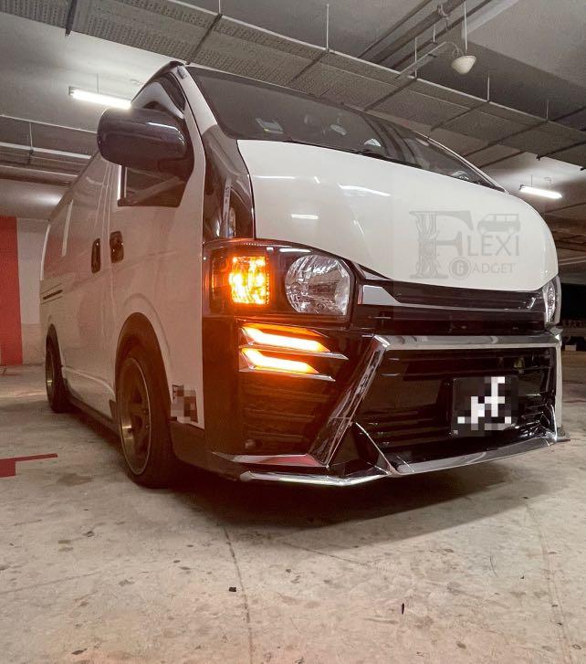 Hiace Front Bumper / Hiace Bodykit / Hiace Front Bodykit / Hiace ...