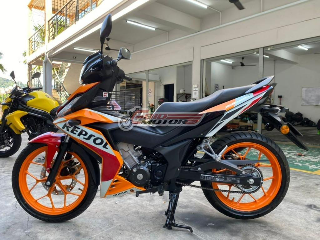 Honda RS150 Repsol ( 2021 ) ( Mileage 5k KM ONLY + Enjin Ori Standard ...