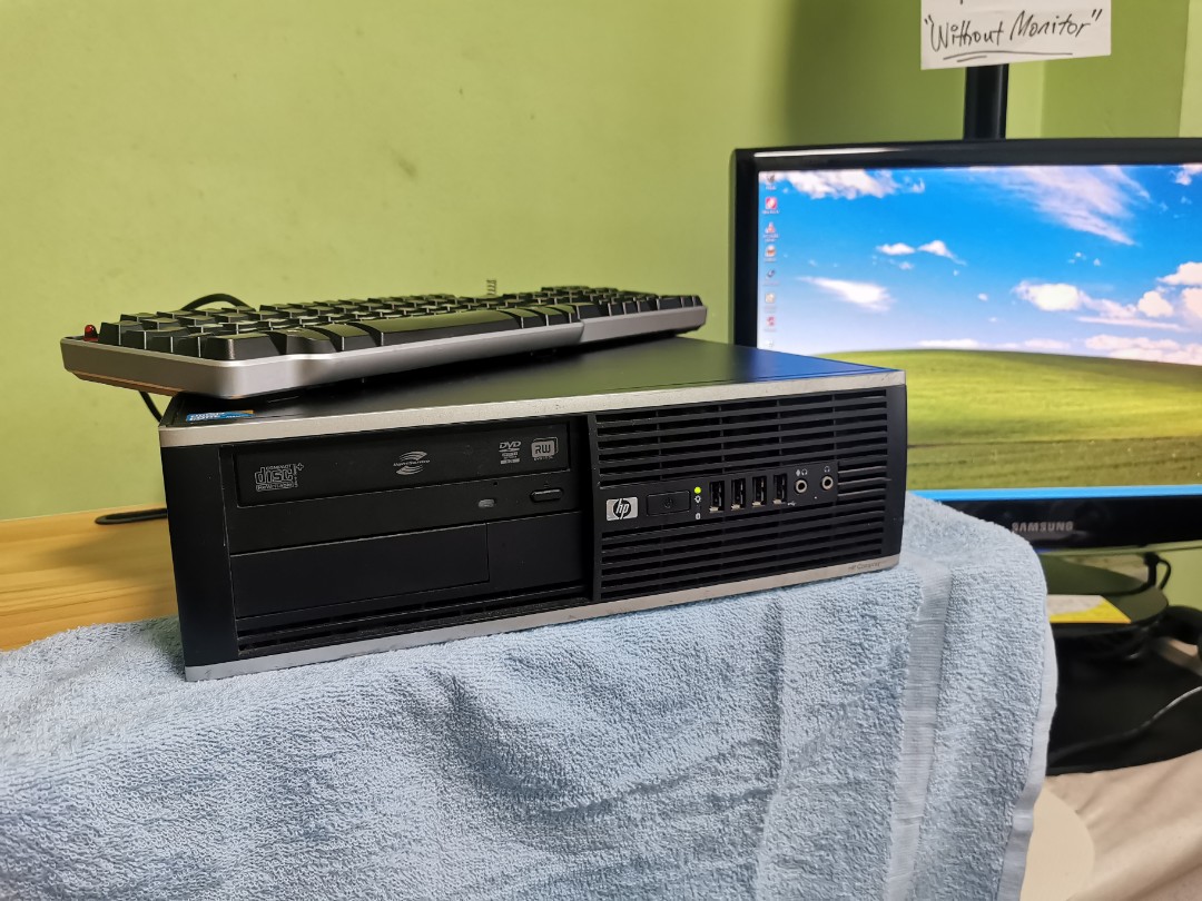 HP Desktop Computer Windows XP D-Sub 9 pins Serial Port Working Good ...