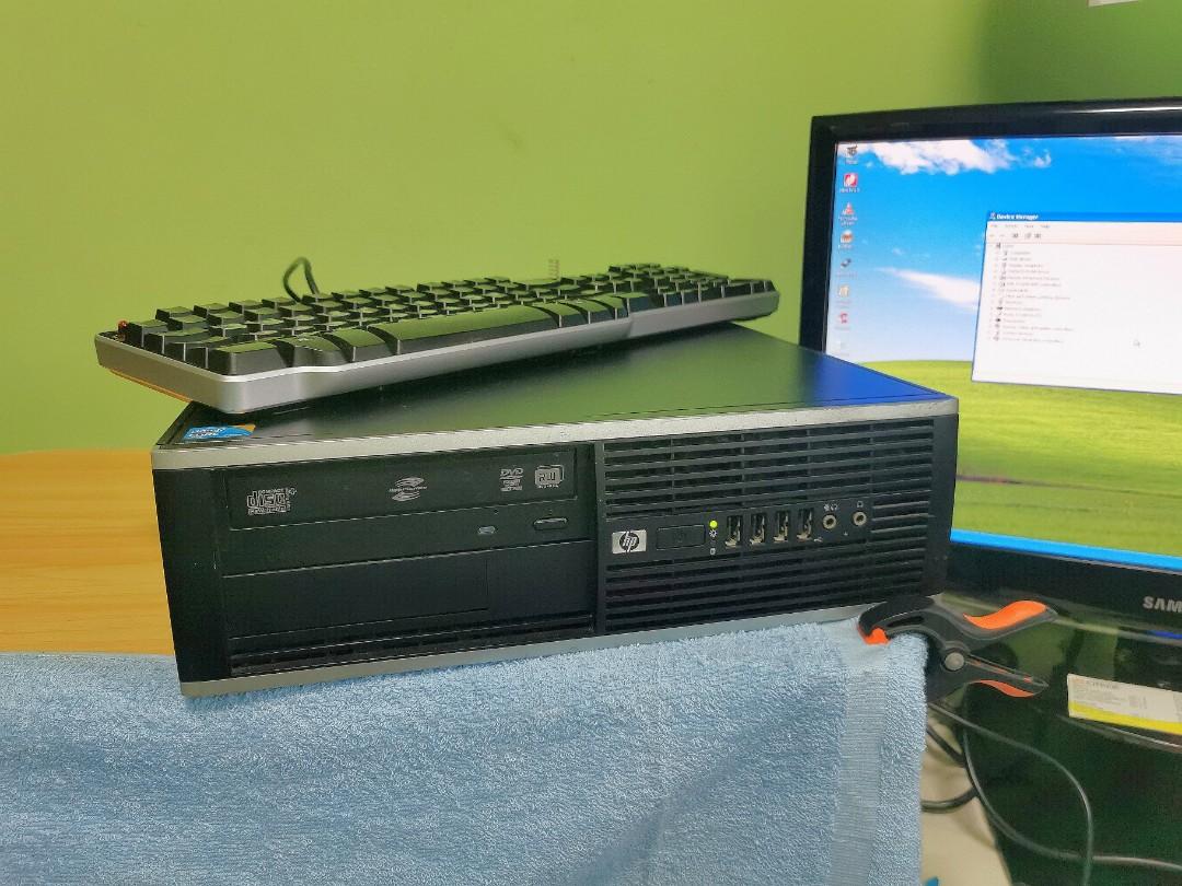 HP Desktop Computer Windows XP D-Sub 9 pins Serial Port Working Good ...