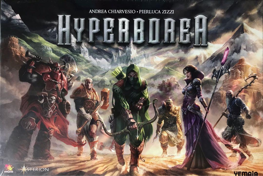 Hyperborea board game for sale (Asmodee), Hobbies & Toys, Toys & Games ...