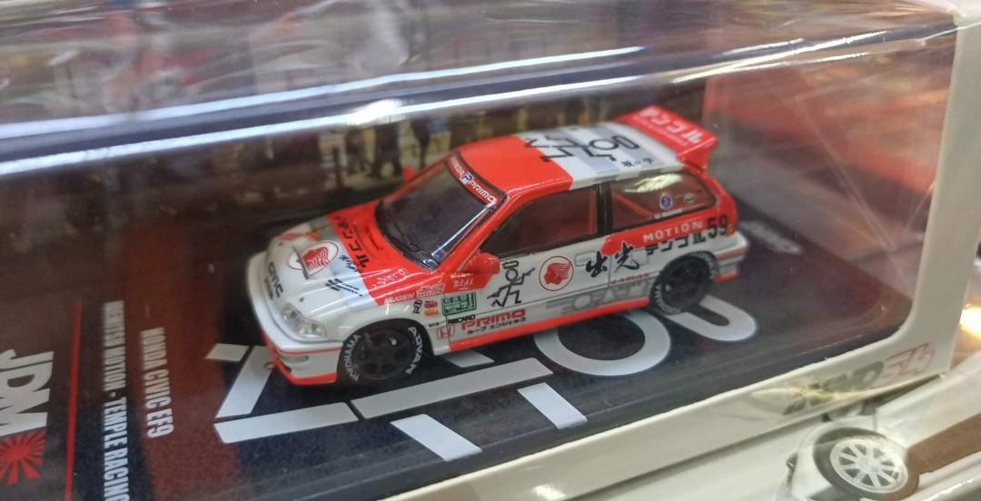 INNO 64 Idemitsu Motion (Temple Racing) Honda Civic EF9 Hatchback, Hobbies & Toys, Toys & Games ...