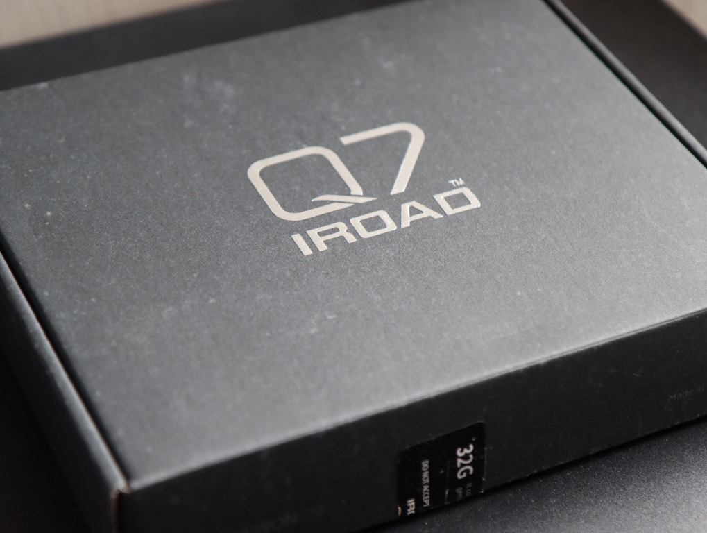 IROAD Q7 2CH / Channel Front and Rear Camera Complete Working Set with ...