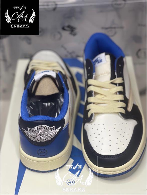 J1 Low Travis Scott Fragments, Men's Fashion, Footwear, Sneakers on ...