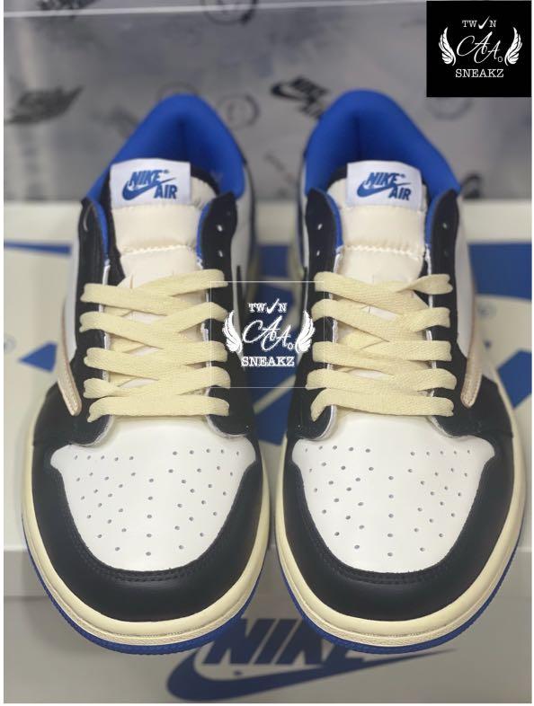 J1 Low Travis Scott Fragments, Men's Fashion, Footwear, Sneakers on ...