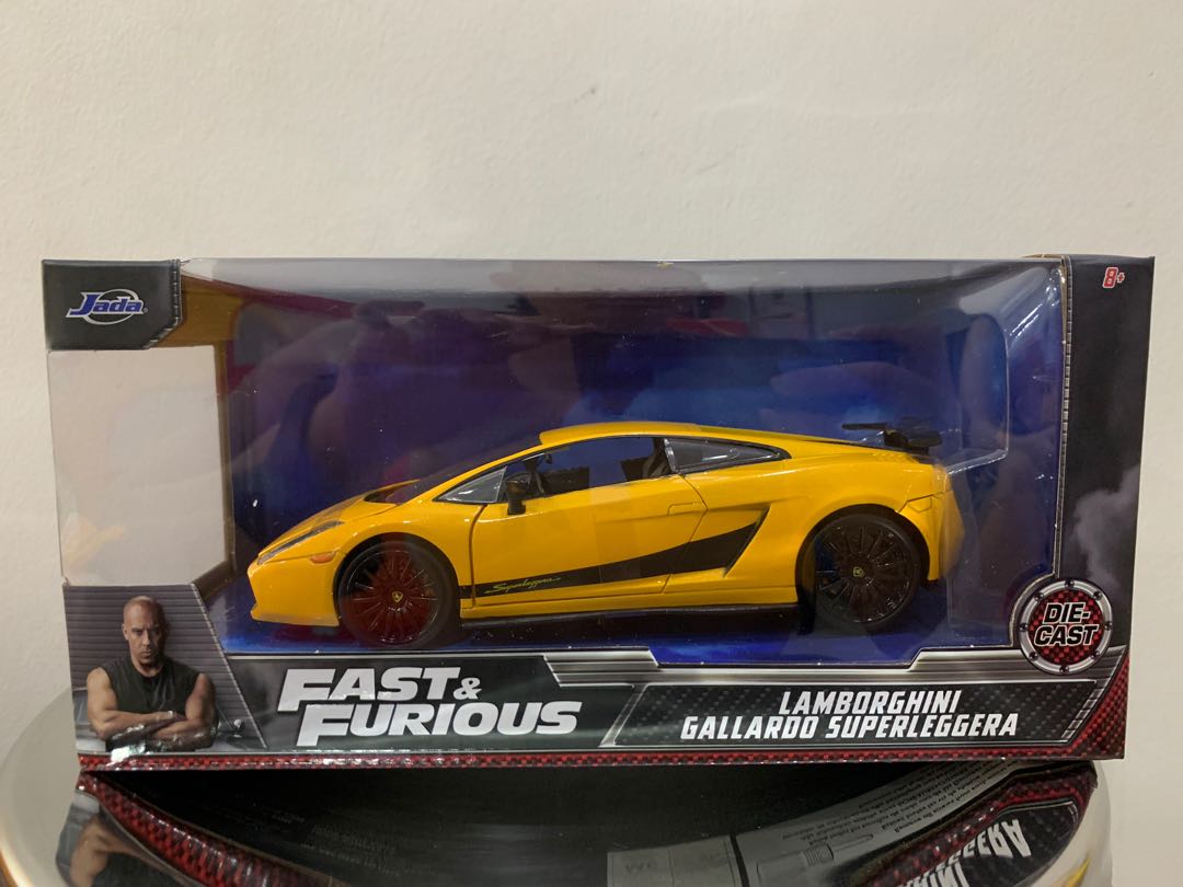 Jada Die Cast Metal Model Collection Fast & Furious Lamborghini ...