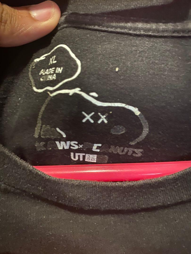 Kaws x Snoopy x Uniqlo Shirt, Men's Fashion, Tops & Sets, Tshirts ...