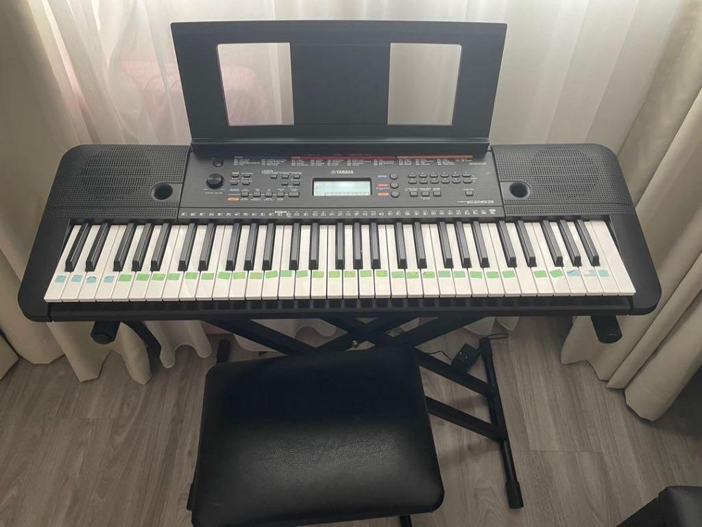 Yamaha Beginner Music Keyboard PSR-E263, Hobbies & Toys, Music & Media ...