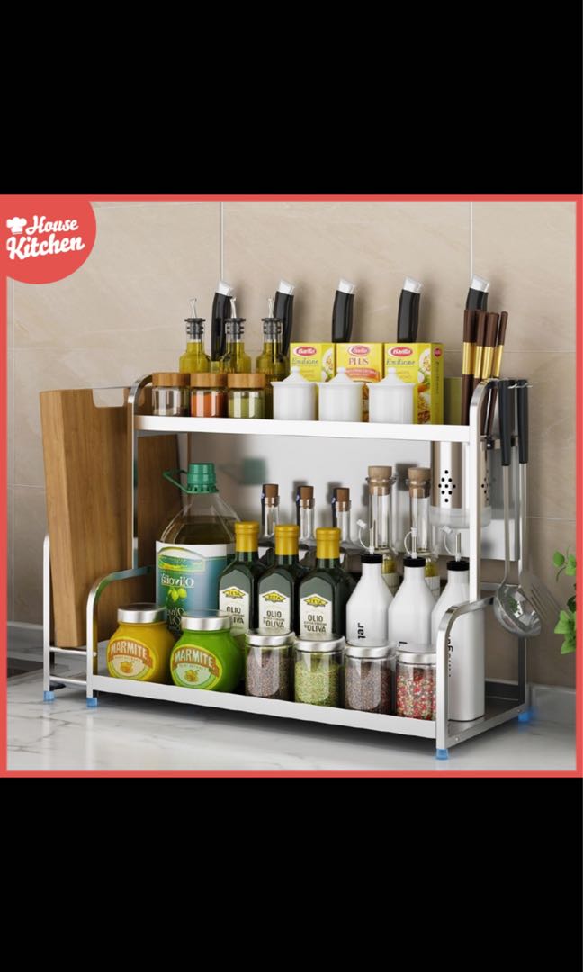 Kitchen countertop stand, Furniture & Home Living, Bathroom & Kitchen ...