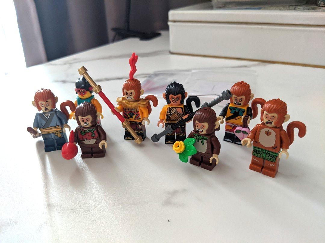 Lego Monkie Kid 80024 - 8 Minifigures (Battle Monkey King, Evil Macaque ...
