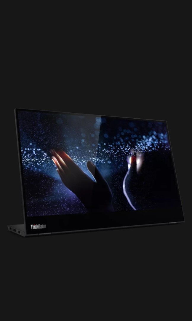 Lenovo ThinkVision M14T portable touch screen monitor, Computers & Tech ...