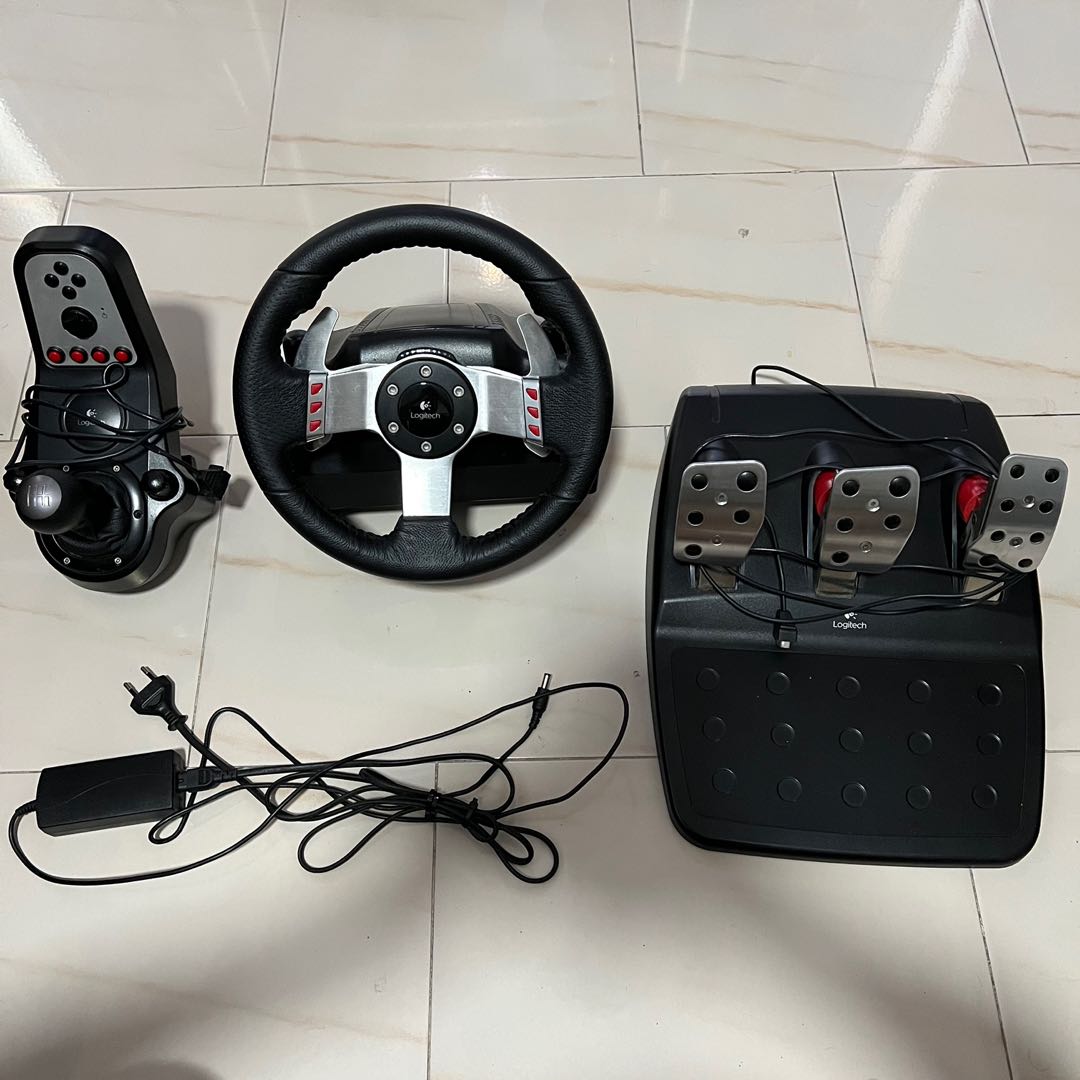 Logitech G27, Video Gaming, Gaming Accessories, Controllers on Carousell