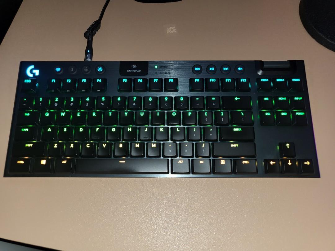 Logitech G915 Wireless TKL, Computers & Tech, Parts & Accessories, Computer Keyboard on Carousell