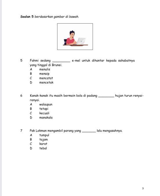 MALAY LANGUAGE PRIMARY 1 2 3 4 5 6 BAHASA MELAYU TAHUN 1 2 3 4 5 6 ...