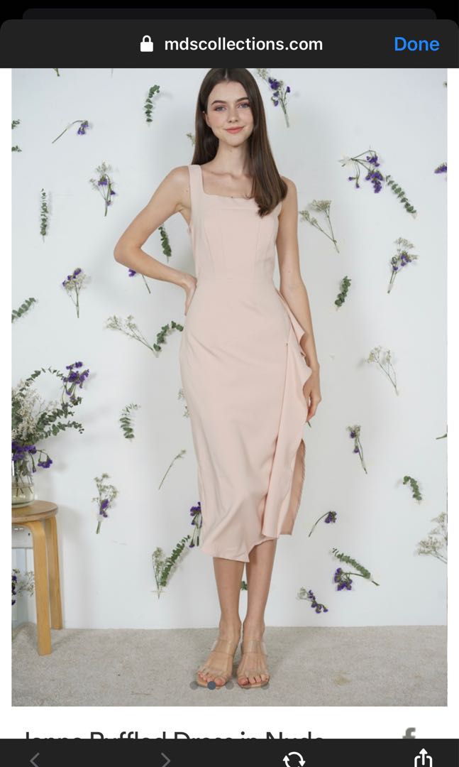 MDS pink dress, Women's Fashion, Dresses & Sets, Dresses on Carousell