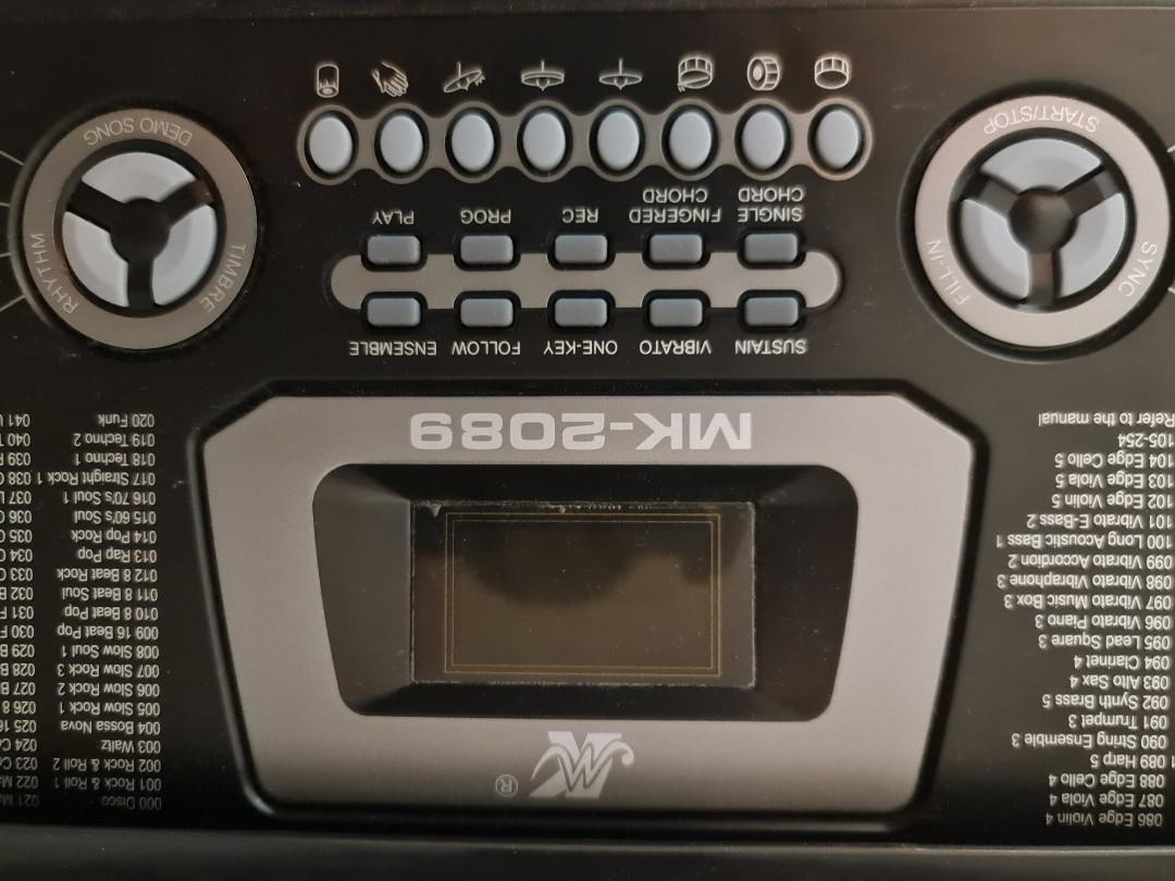 Meike MK-2089 61 Keys Electronic Keyboard, Hobbies & Toys, Music ...