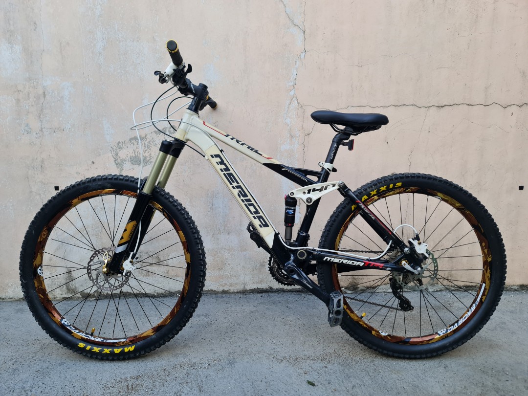 Merida One-Forty Trail Mountain Bike full suspension 26er Small size ...
