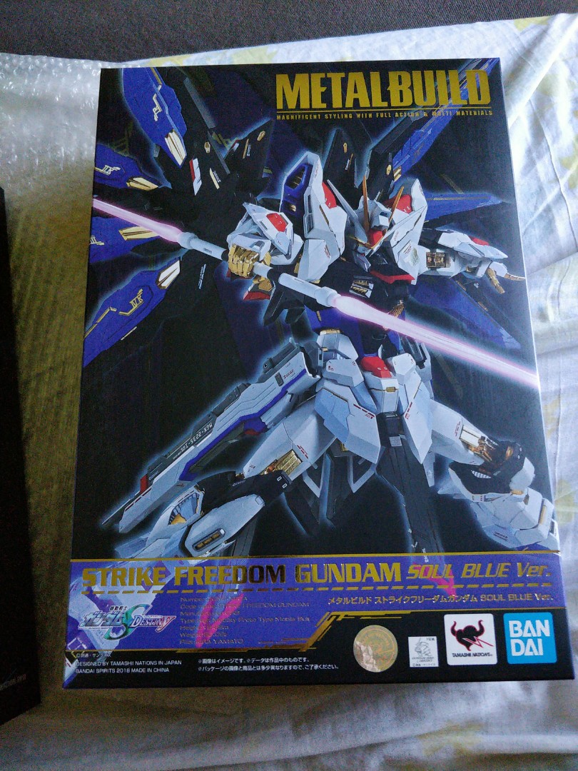 Metal Build Gundam Strike Freedom Sould Blue, Hobbies & Toys, Toys ...