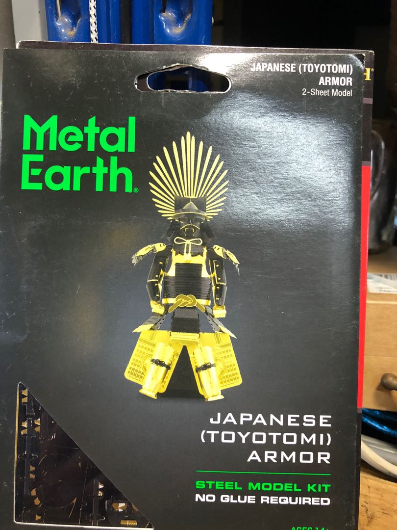 Metal Earth JAPANESE (TOYOTOMI) ARMOR, Hobbies & Toys, Toys & Games on ...