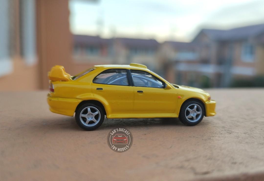 Mitsubishi Lancer Evo VI Pizza Pie Diecast, Hobbies & Toys, Toys ...