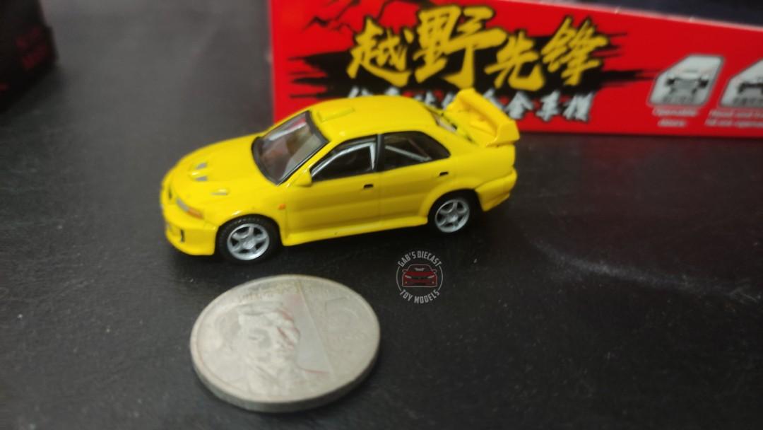 Mitsubishi Lancer Evo VI Pizza Pie Diecast, Hobbies & Toys, Toys ...