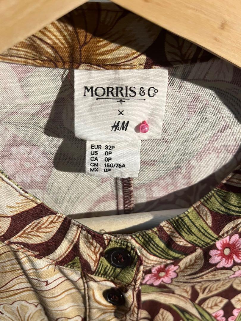 Morris & Co x H&M Floral Button Down Dress, Women's Fashion, Dresses ...