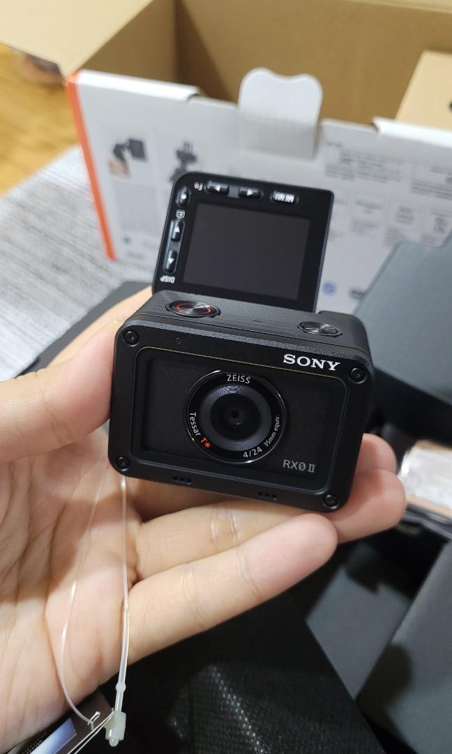 [NEW] SONY RX0II Premium Tiny Tough Camera, Photography, Video Cameras ...