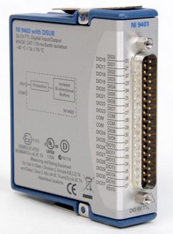 National Instruments NI-9403 Digital Input/Output module, Computers & Tech, Parts & Accessories ...