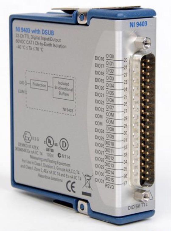 National Instruments NI-9403 Digital Input/Output module, Computers & Tech, Parts & Accessories ...