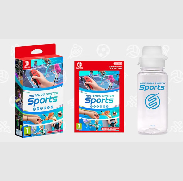 Nintendo Switch Sports + WaterBottle (Pre-order), Video Gaming, Video ...