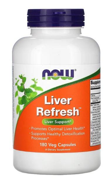 NOW Foods, Liver Refresh, 180 Veg Capsules, Health & Nutrition, Health ...