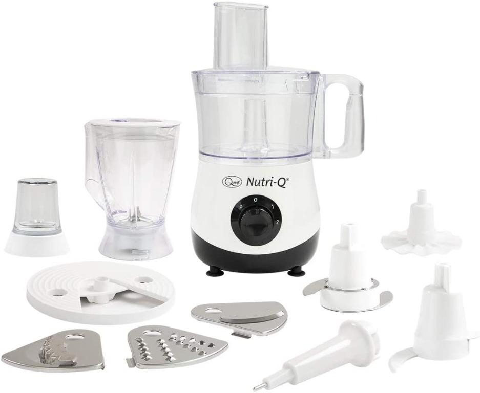Nutri-Q 34780 Food Processor & Coffee Grinder / 2 Speeds & Pulse ...