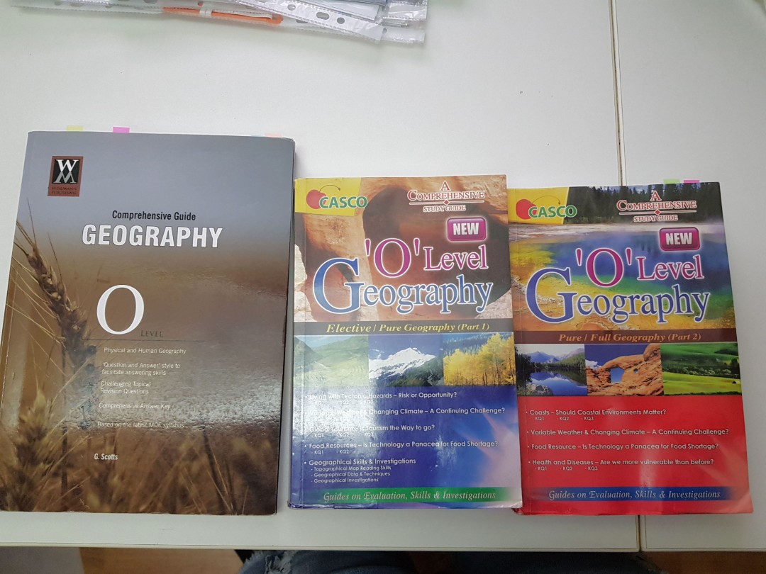 O LEVEL GEOGRAPHY, Hobbies & Toys, Books & Magazines, Textbooks on ...