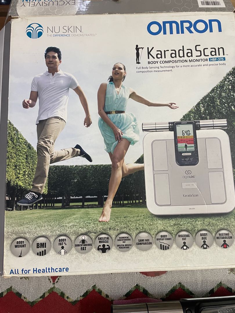 Omron Karada Scan, Health & Nutrition, Health Monitors & Weighing ...