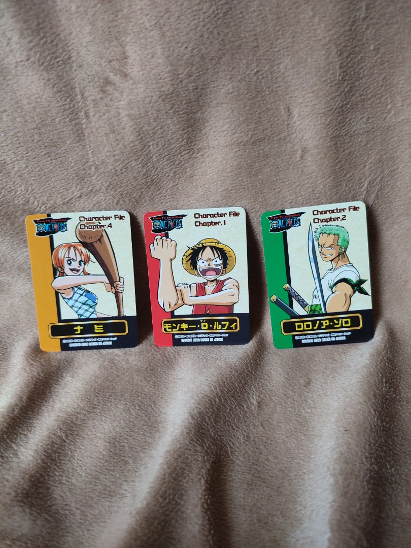 One Piece Collectible Characters Cards, Hobbies & Toys, Memorabilia ...