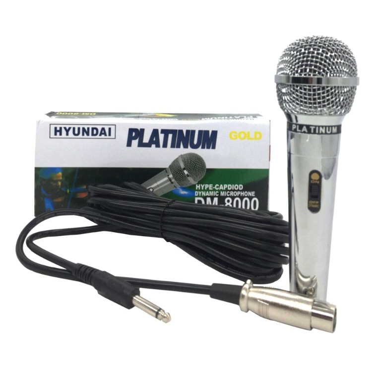 Original Platinum Microphone, Audio, Microphones on Carousell