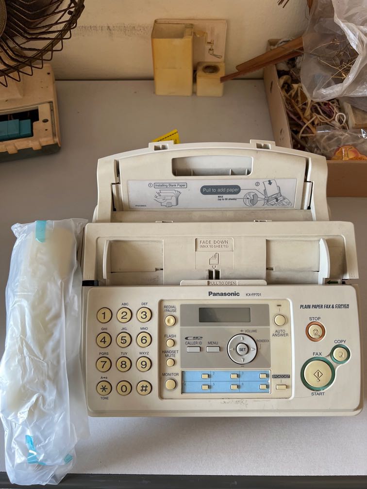 PANASONIC Fax Machine KX-FP701ML, Computers & Tech, Printers, Scanners ...