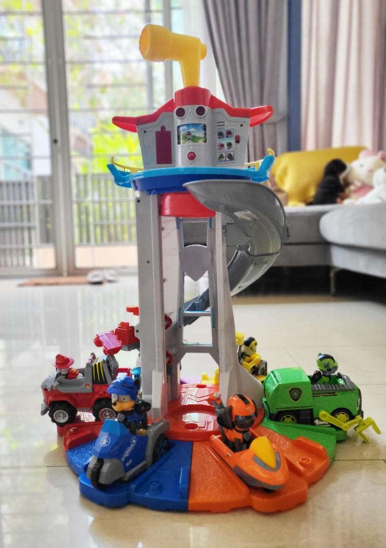 Paw Patrol Lookout Tower, Hobbies & Toys, Toys & Games on Carousell
