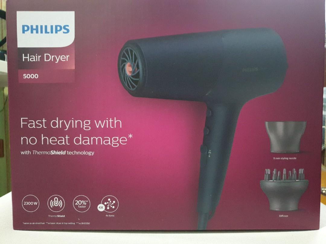 Philips BHD510 5000 HAIR DRYER, Beauty & Personal Care, Hair on Carousell